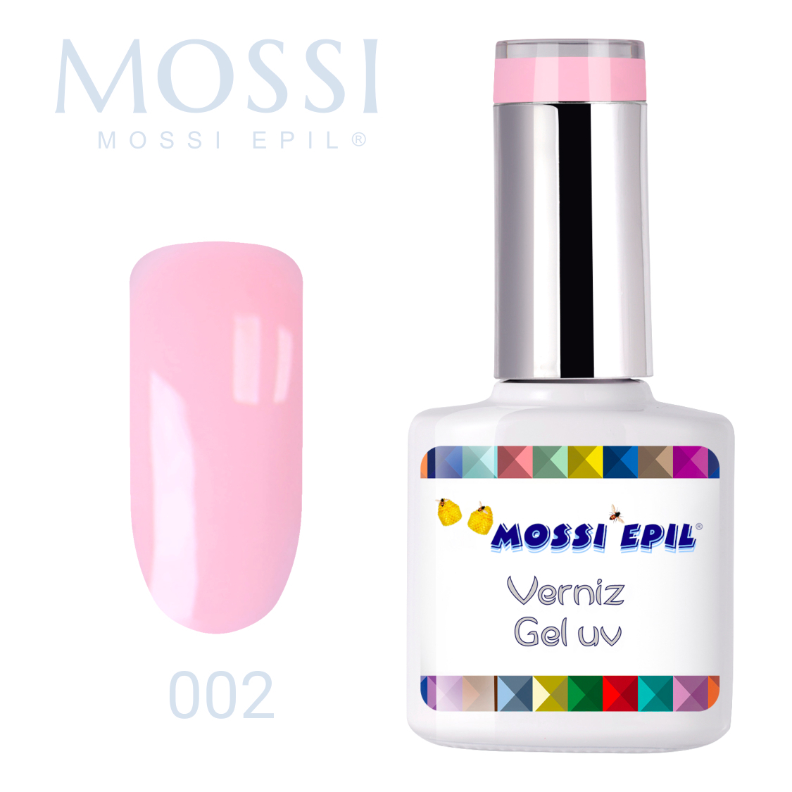 VERNIZ GEL UV OO 013 - 002 15mL | LP Cosmética - Mossi Epil